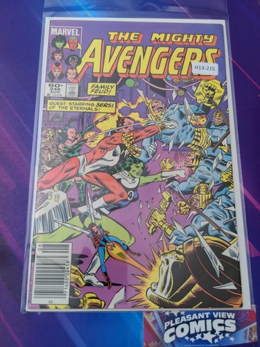 AVENGERS #246 VOL. 1 HIGH GRADE 1ST APP NEWSSTAND MARVEL COMIC BOOK H13 ...