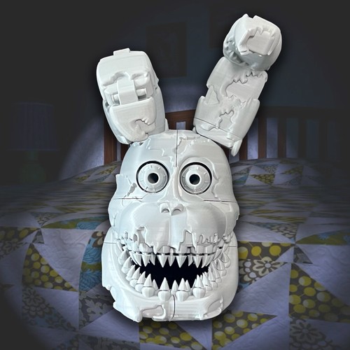 Nightmare Bonnie HELMET Cosplay FNAF Five Nights At Freddy’s | eBay