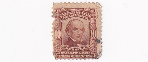 STAMPS US SCOTT 307 "Daniel Webster" 10 CENT 1903 USED FAULT - A | eBay