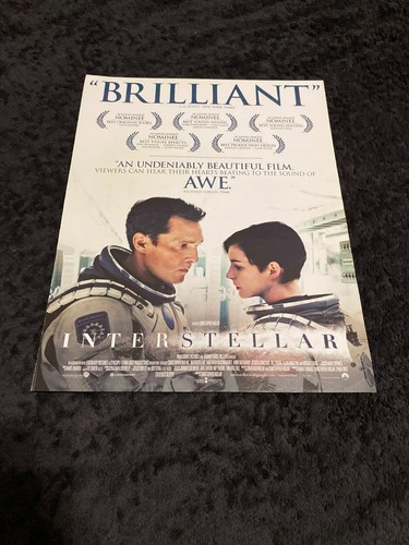 INTERSTELLAR Oscar ad Christopher Nolan for Best Director, Jessica ...