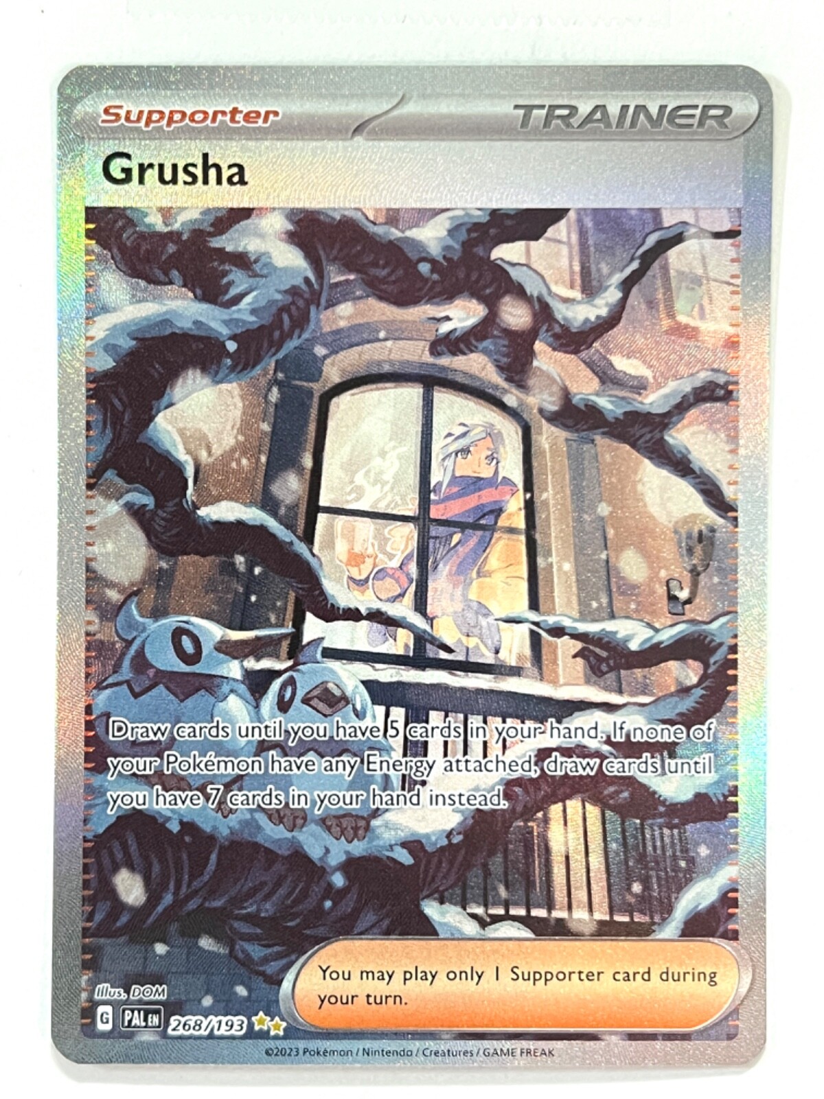 Grusha 2023 Scarlet & Violet: Paldea Evolved #268/193 Special ...