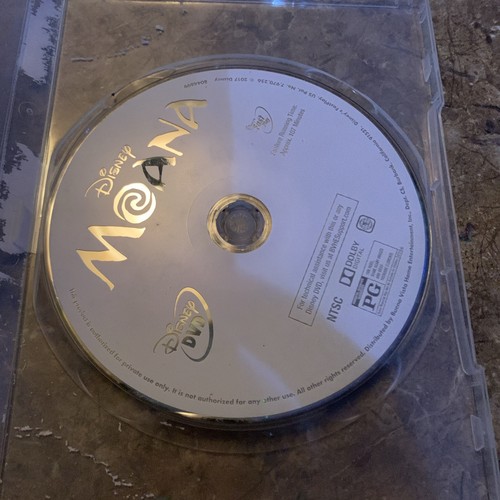 Disney Moana 2017 Movie DVD Disc Only 786936852417| eBay