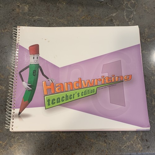BJU Handwriting Grade 1 Teacher Edition Third Edition | eBay