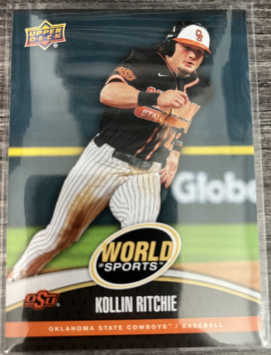 2025 World of Sports Volume 1 Kollin Ritchie - Oklahoma State Cowboys ...
