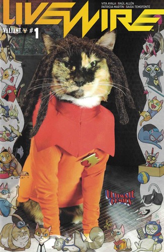 Livewire #1 Ultimate Comics Exclusive Cat Cosplay Variant Valiant 2018 ...