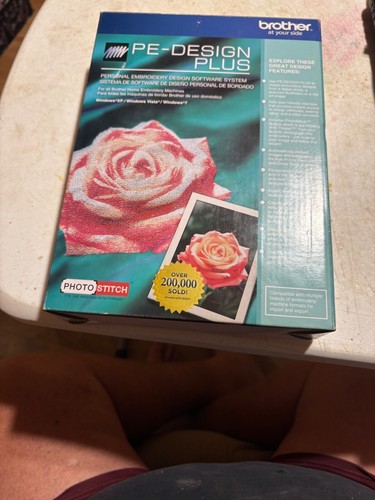 Brother PE Design Plus Embroidery Digitizing Lettering Software ...