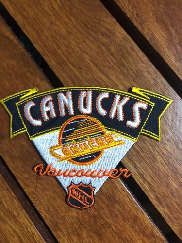 *VANCOUVER CANUCKS IRON ON PATCH 4” X 3”* | eBay