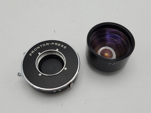 Vintage Prontor-Press Camera Shutter w/ Unknown Lens - Front 29.5mm ...