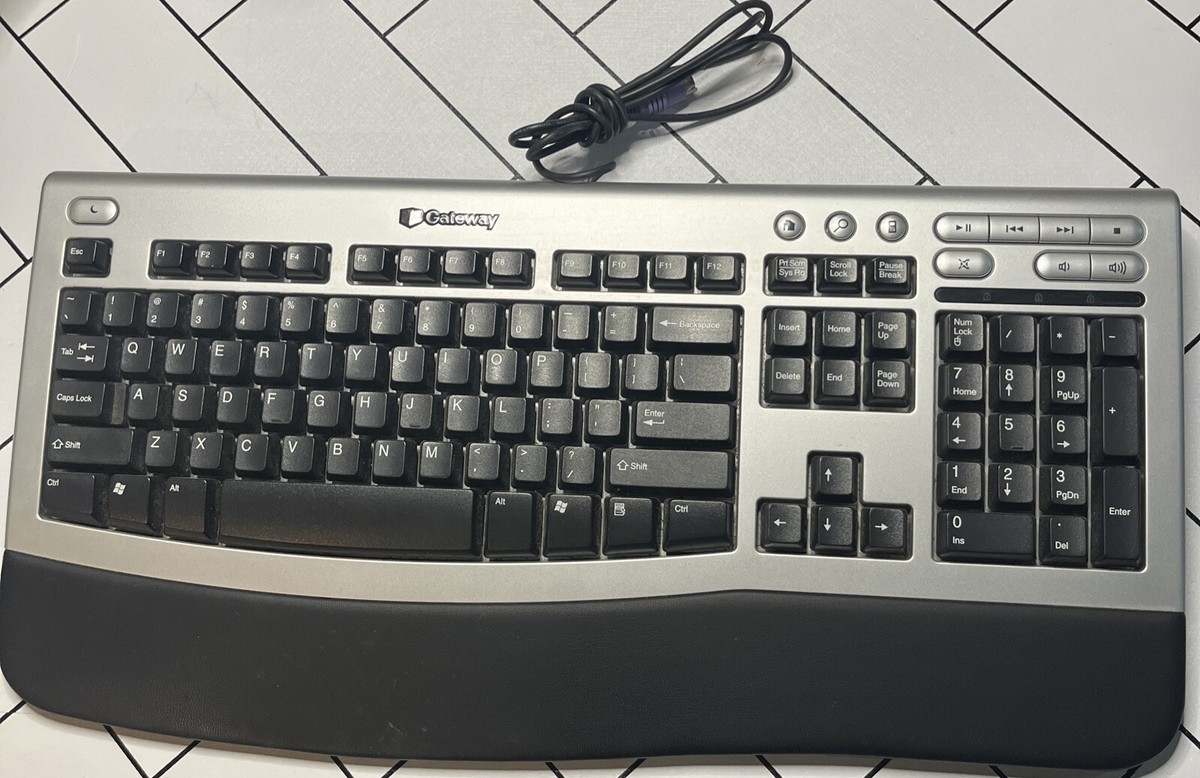 Vintage Gateway SK-9920 Wired PS/2 PC Desktop Wired Keyboard 7003197 ...