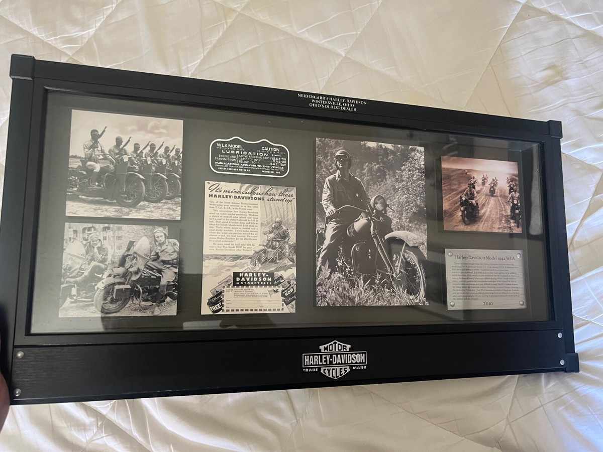 Harley Davidson Shadow Box Table