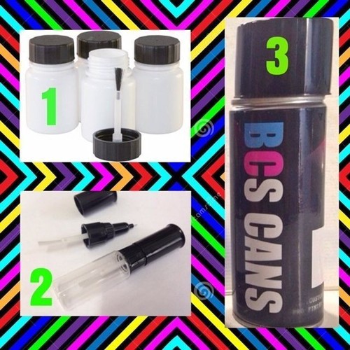 MITSUBISHI LANCER EVO GSR TOUCH UP Brush Bottle #1 - Rally Red P26 | eBay