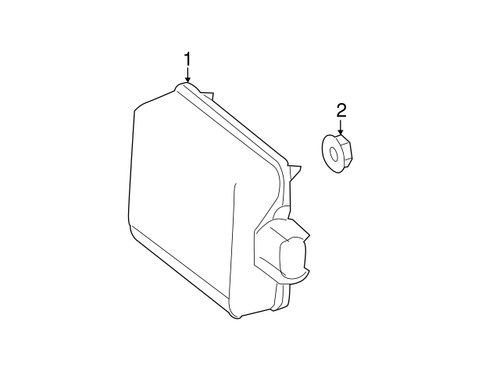 Genuine Mercedes-Benz Remanufactured Control Unit 212900460380 OEM for ...