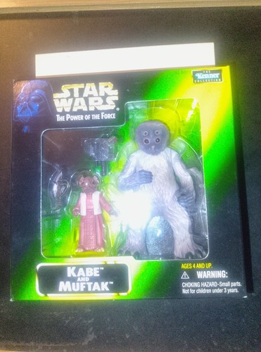 Sealed Star Wars Power of the Force Kabe And Muftak Figure Set 1998 ...