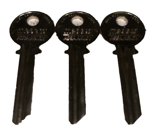 Three Original Medeco Assa Abloy Key Blanks Cam Lock 6 Pin Level 1 ...