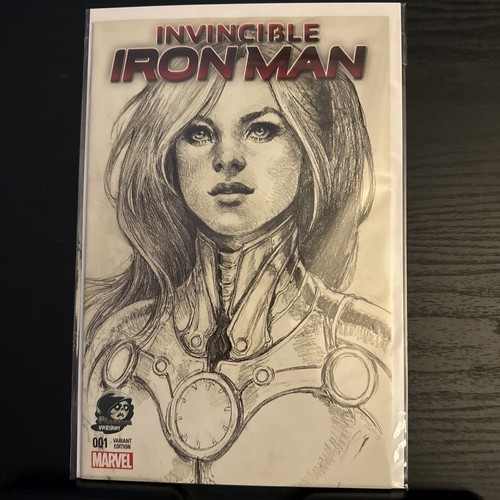 Invincible Iron Man # 1 Limited Sits I’m Phantom Sketch Variant | eBay