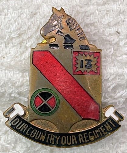 Original: 79th Field Artillery DI / DUI / crest KCB RR4 49 | eBay