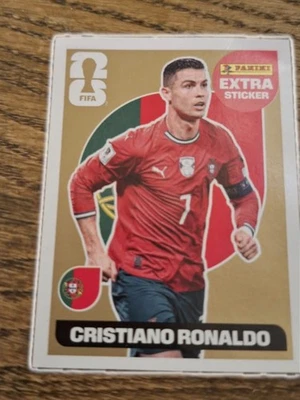 Panini World Cup 2026 -- EXTRA STICKER GOLD -- Cristiano