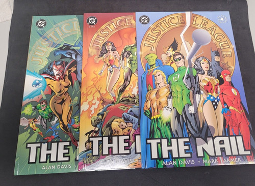 Justice league #1-3 the nail DC comics | eBay