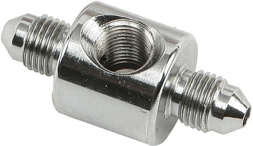 Goodridge Brake Adaptors Brake Tee, #3 both ends x 1/8" NPT, Chrome ...