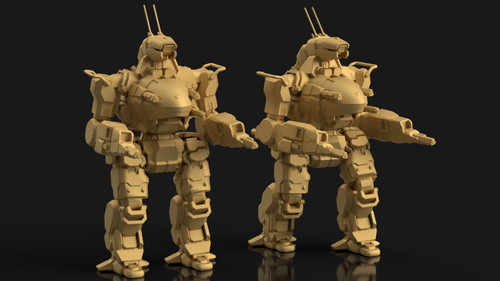 Battletech Alternative - Annihilator ANH-GZ Assault Class Mech (6mm ...