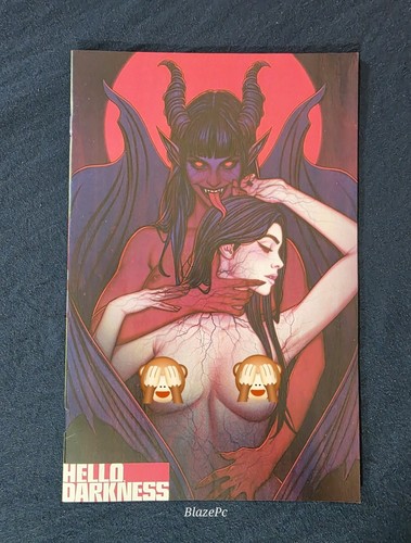 Hello Darkness #7 Jenny Frison Cover B Love Variant Polybag opened Boom VF/NM | eBay
