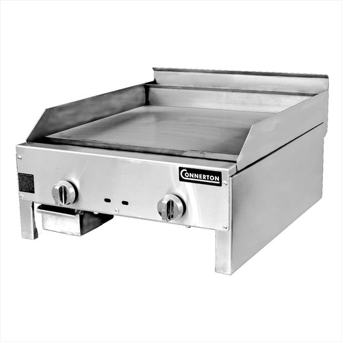 Connerton CG-12-M-S 1" 12" Countertop Gas Griddle with Manual Controls ...