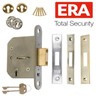 ERA 5 LEVER SASHLOCK/DEADBOLT DOOR LOCK 2.5"/3" Brass/Chrome/Satin ...