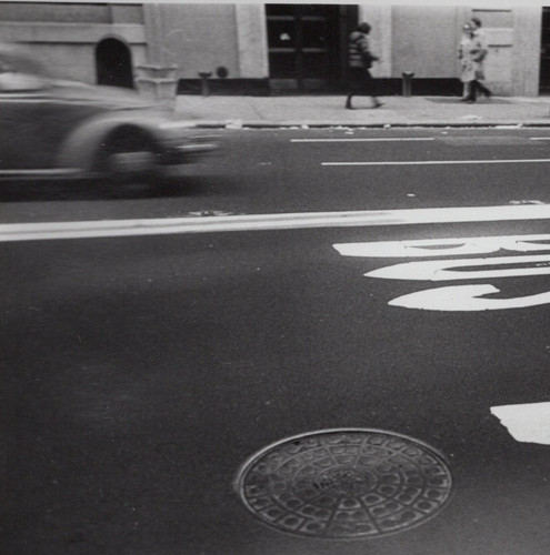 NEW YORK CITY BUS LANE MOTION STUDY 1982 Gelatin Silver Photograph | eBay