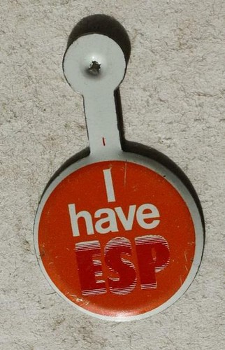 I Have ESP Extra Sensory Perception Meta Physical Vintage Lithographed ...