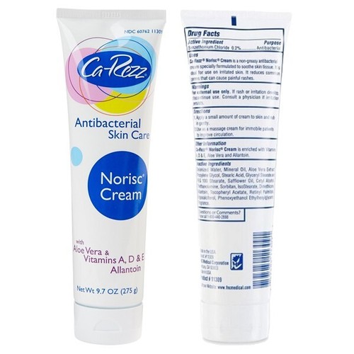 Ca-Rezz® Antibacterial Skin Care Cream w/ Aloe Vera, Vits A,D & E (2 ...