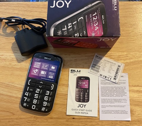 BLU Like Us Joy Unlocked Cellular Phone Black new in box! | eBay