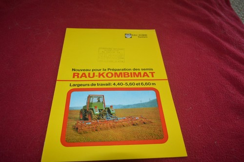 Rau Kombi System Brochure FCCA | eBay
