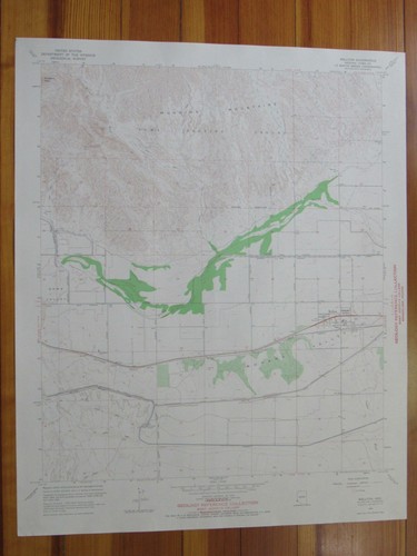 Wellton Arizona 1966 Original Vintage USGS Topo Map | eBay