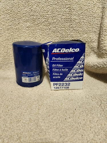 Genuine GM ACDelco Duramax Diesel Engine Oil Filter PF2232 PF2232F Set ...