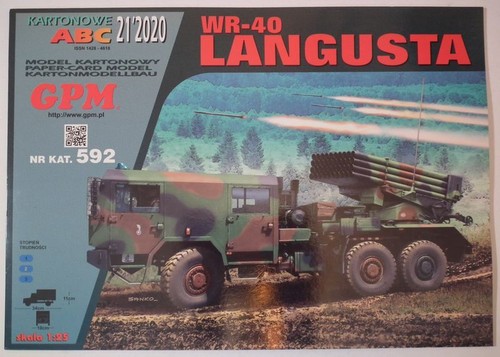 GPM 592 (21/2020) - Polish self-propelled multiple rocket launcher WR40 ...