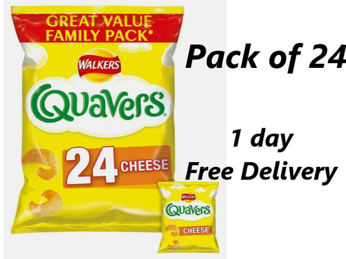 Walkers Quavers Cheese Snacks 16g x 24 pack | eBay UK