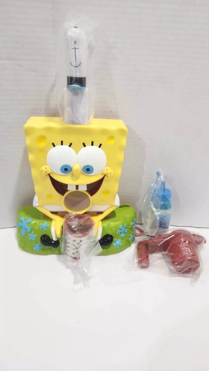 Bob Esponja Con Puesto De Burbujas