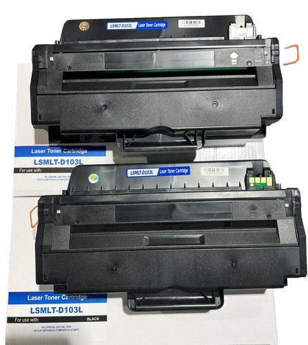 2 Pack MLT-D103L Toner Compatible with Samsung 103L ML2950ND ML2955DW ...