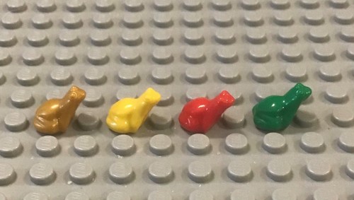LEGO Four Frogs Different Colors | eBay