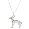 Sterling Silver Three Dimensional Weimaraner Pointer Dog Charm with ...