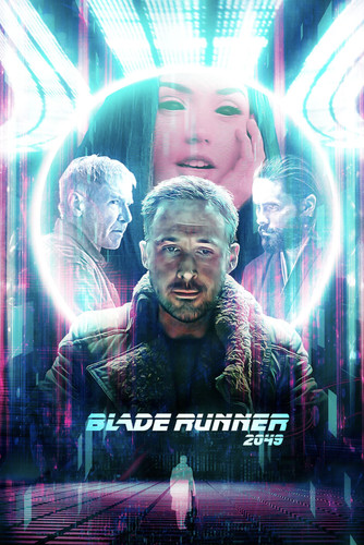 Blade Runner 2049 Officer K Deckard Joi Poster Giclee Print Art 24x36 ...