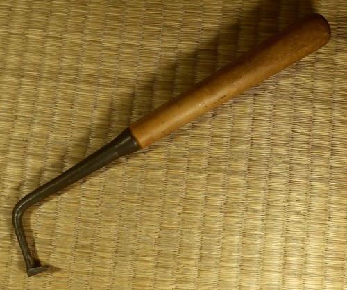 Reverse Gooseneck Chisel / Kote Nomi / Japanese Carpentry / Vintage | eBay