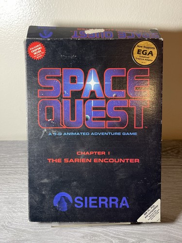 Space Quest Chapter 1 Sarien Encounter PC Game 1986 Sierra IBM | eBay
