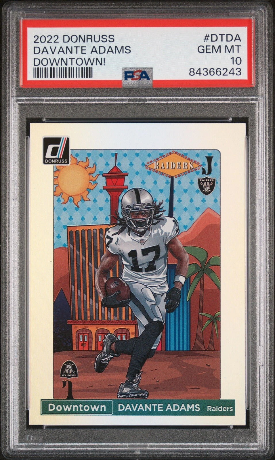 Davante Adams 2022 Donruss #DT-DA Downtown /(SSP) Price Guide - Sports Card Investor