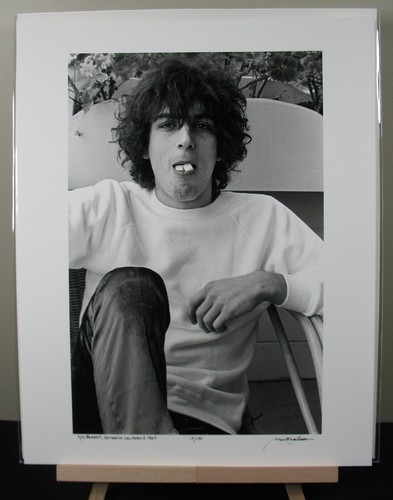 RARE Syd Barrett Pink Floyd 1967 16x20 BW Photo Signed Baron Wolman #10 ...