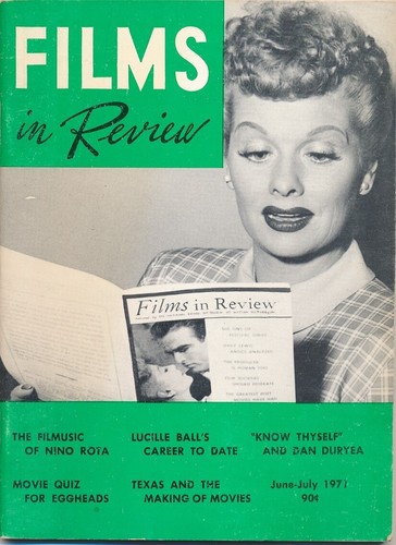 Original Films in Review—FULL Magazine—Jun.-Jul.—1971–Lucille Ball | eBay