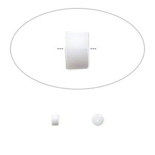 Earnut, 100 White Rubber 3x3mm Safety Sleeve Ear Wire Earring Backs | eBay