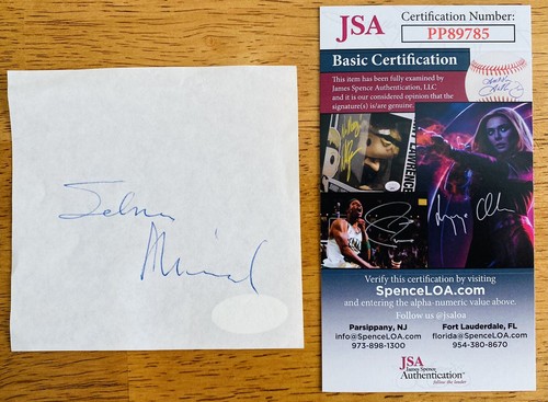 Selma Diamond Signed Autographed 3.5 x 3.75 Cut JSA Certified Night ...