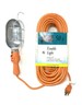 25-ft HEAVY DUTY INCANDESCENT TROUBLE WORK LIGHT w/ Hook and Extra ...
