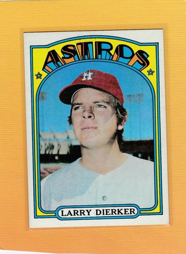 1972 TOPPS BASEBALL LARRY DIERKER #155 ASTROS NRMT/NMMT *69118 | eBay